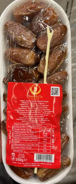 Nouri Dates Degle/ Taateli 250g - Elatukku Verkkokauppa verkkokauppa