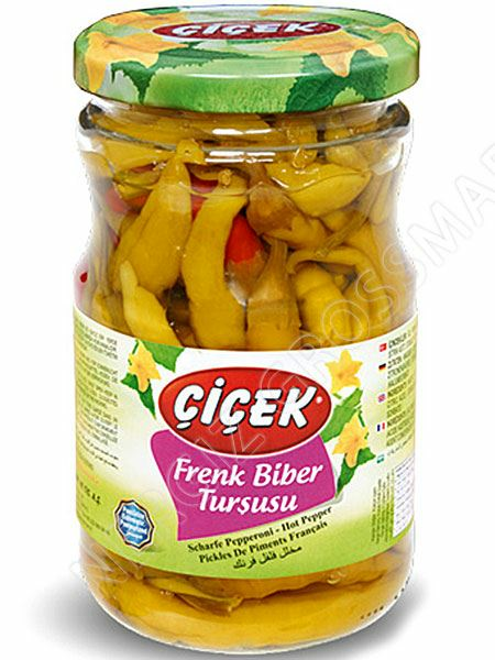 Cicek Frenk Biber Tursu / Marinoitua tulinen pippuria 370g CAM ...