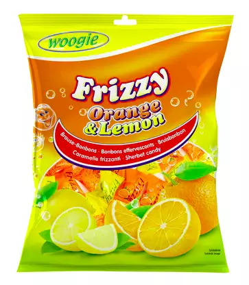 Woogie Frizzy Appelsiini-Lime Karkki 170g - Elatukku Verkkokauppa ...