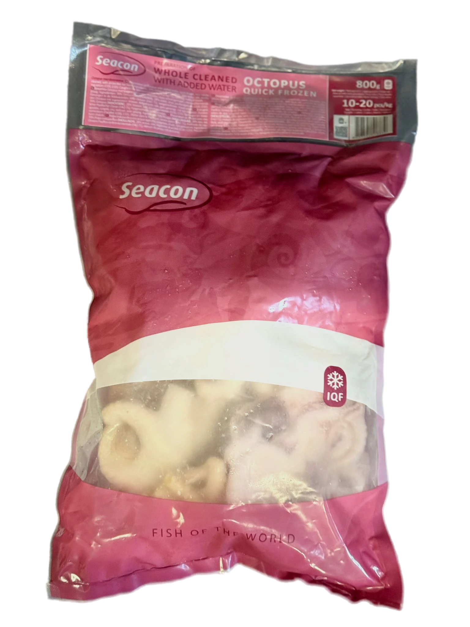 Seacon Octopus 10-20p 80%/ Mustekala 800g - Elatukku Verkkokauppa verkkokauppa